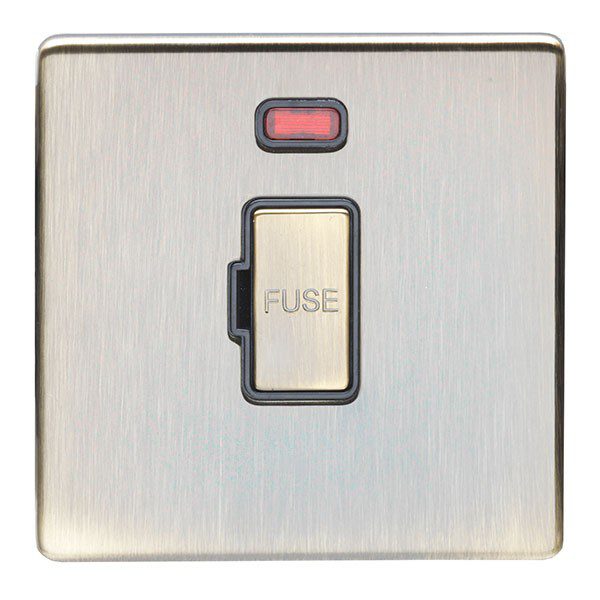 Eurolite 13Amp Unswitched Fuse Spur With Neon Antique - ABUSWFN B ... Eurolite 13Amp Unswitched Fuse Spur With Neon Antique - ABUSWFN B ...