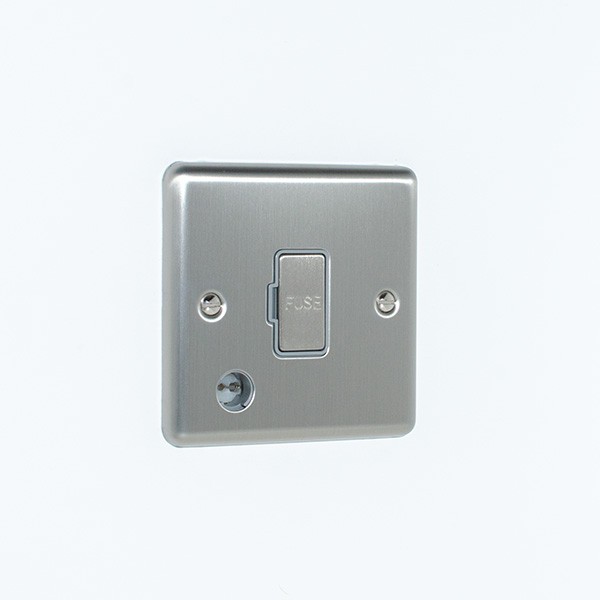 Eurolite 13Amp Unswitched Fuse Spur With Flex Outlet Satin Enhance ... Eurolite 13Amp Unswitched Fuse Spur With Flex Outlet Satin Enhance ...